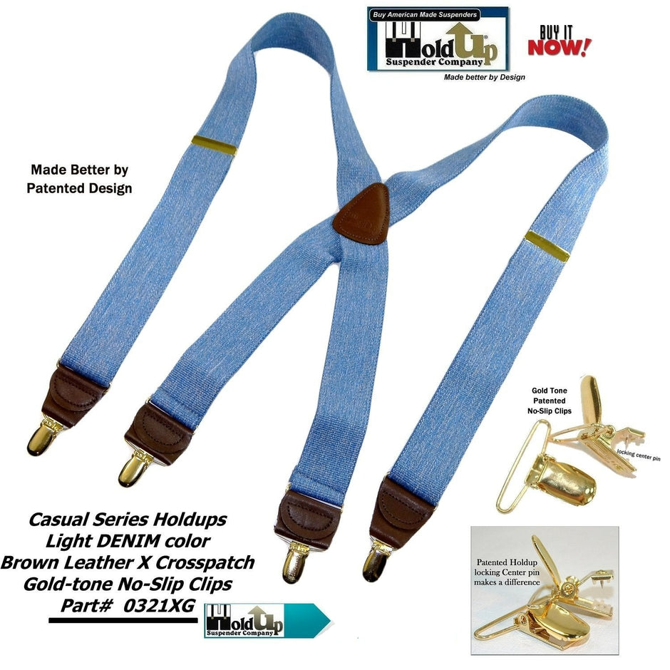 Casual Series Holdup Single Clip Suspenders – Holdup-Suspender-Company
